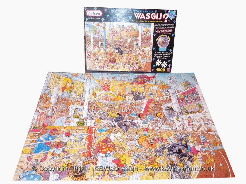 Completed Wasgij Jigsaws All Finished Solutions Photos