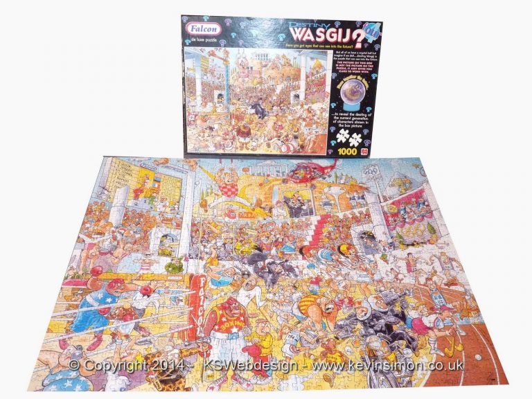 Completed Wasgij Jigsaws All Finished Solutions Photos
