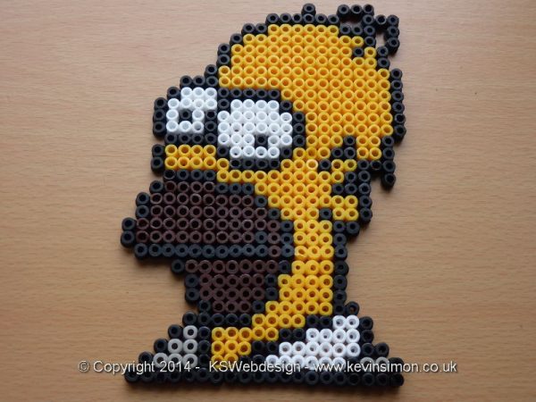 homer simpson hama beads - KS Blog