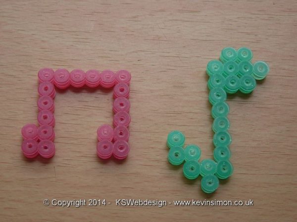 music notes perler beads - KS Blog