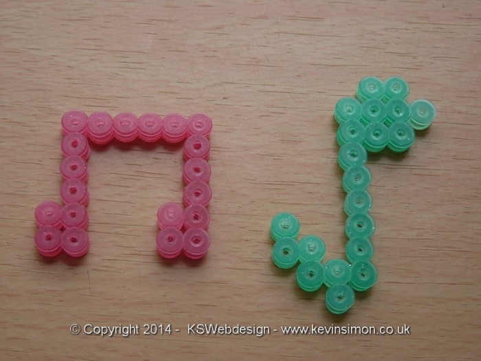 music notes perler beads - KS Blog