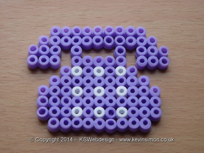 retro telephone hama beads - KS Blog