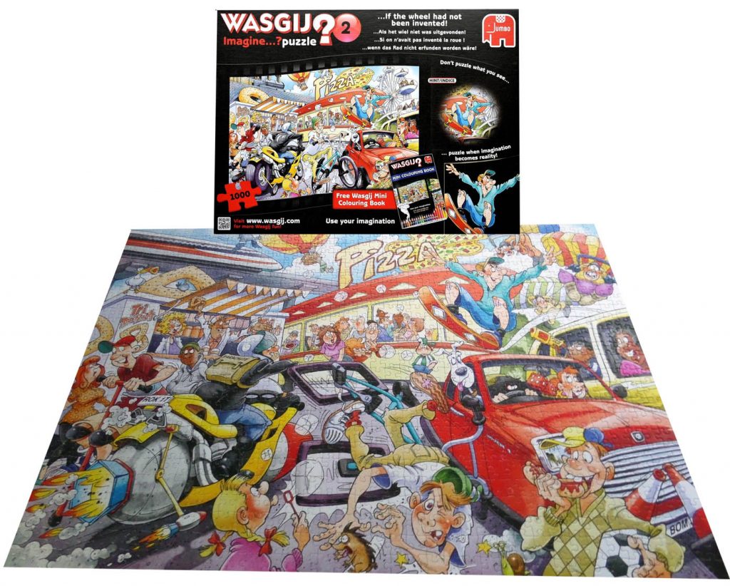 wasgij imagine 2 if the wheel had not been invented