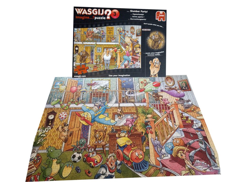 wasgij imagine 3 slumber party