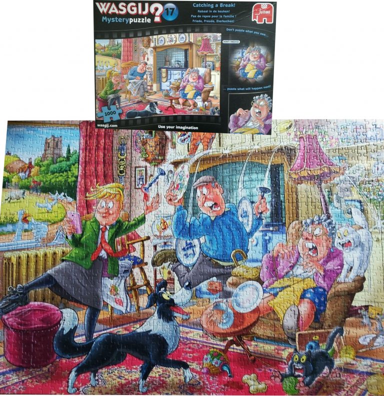 wasgij mystery 17 catching a break