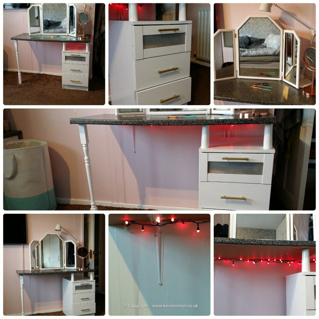 DIY Dressing Table From Old Furniture
