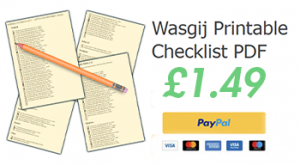 Wasgij Checklist (Printable PDF or Mobile App or PC)