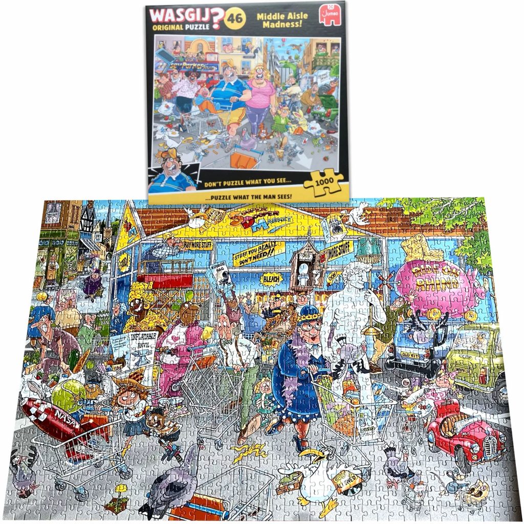 wasgij original 46 Middle Aisle Madness solution