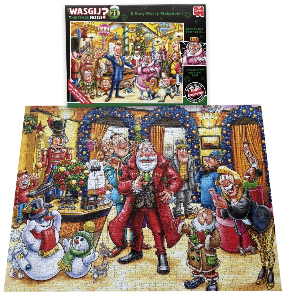wasgij christmas 21 very merry makeover solution - KS Blog